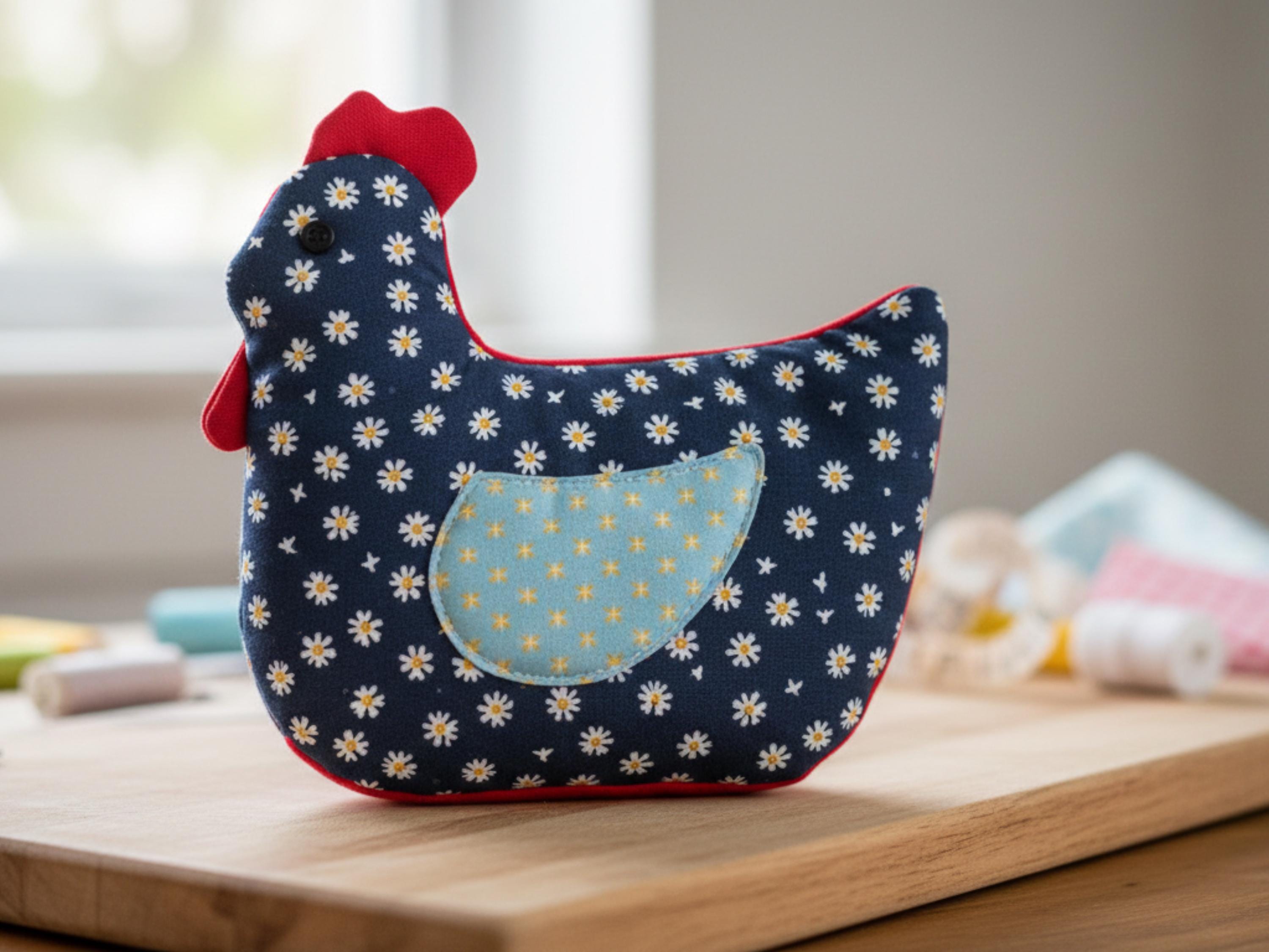 Chicken Pot Holder Sewing Pattern: Chicken Decor (PDF Pattern ...