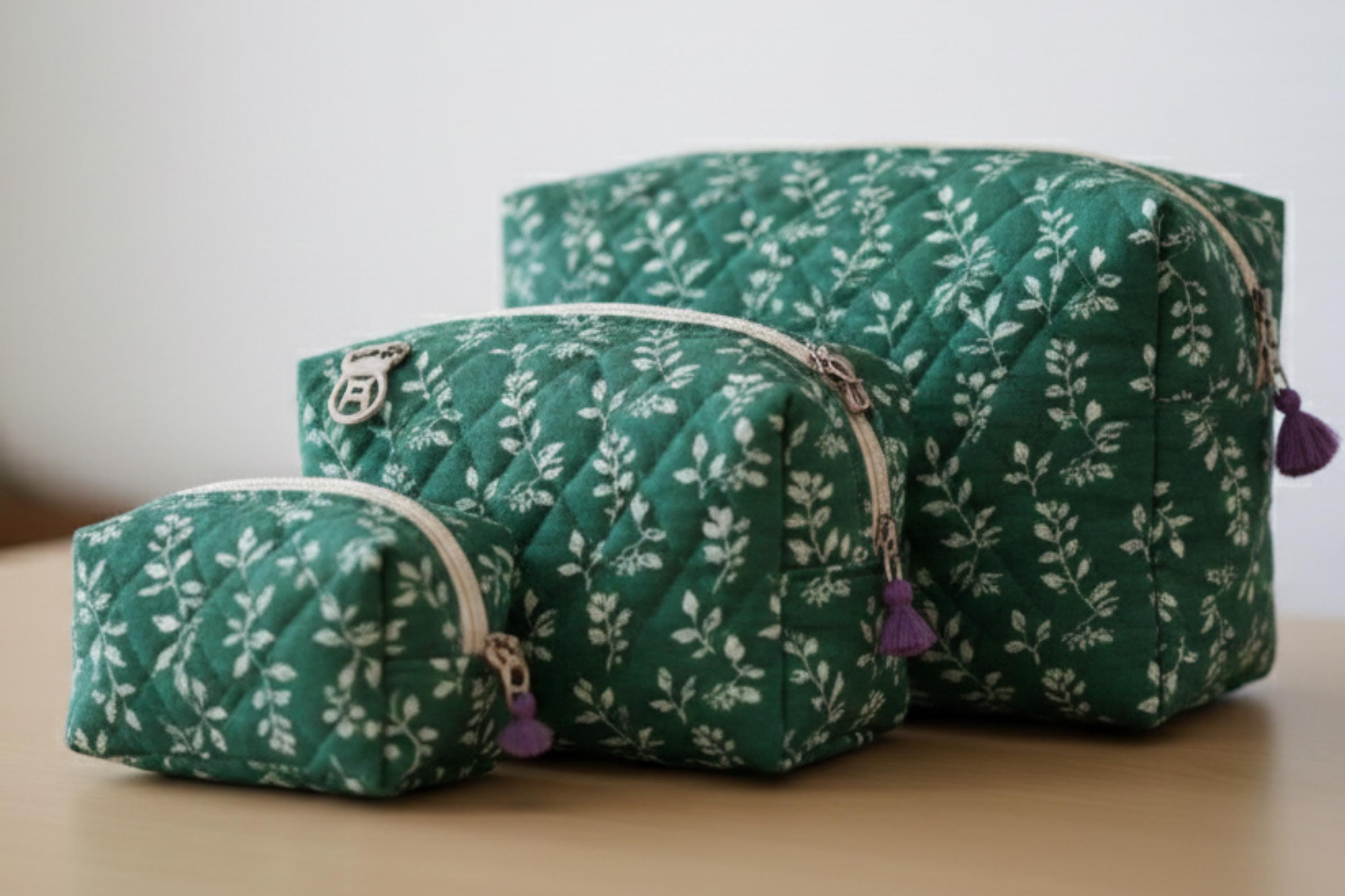 How to Sew three sizes of Toiletry Bag – Step-by-Step Sewing Tutorial ...